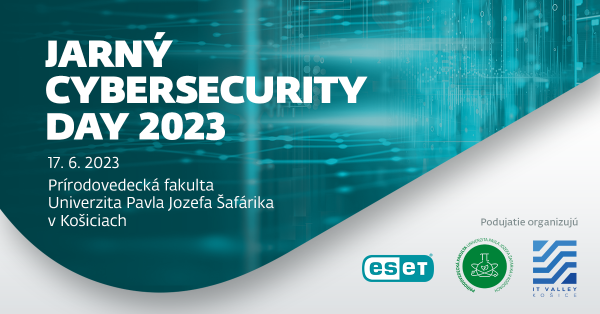Prihláste sa na Jarný CyberSecurity Day 2023 | ESET